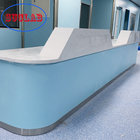 Environment Material Medical Reception Counter Modern Design Patient Reception Station Clinic Nurse Station manufacturer