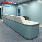 Custom Made Artificial Stone Counter Top Artificial Medical Nursing Station Specification
