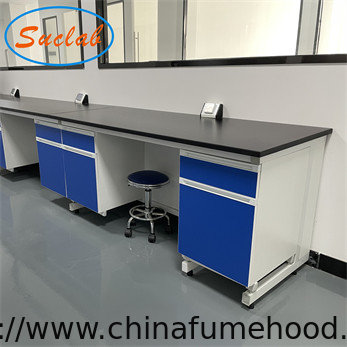 Customized Made Blue Chemical Resistance Lab Bench Chemistry lab furniture Manufacturers