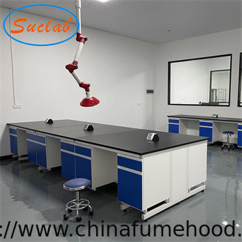 2022 Professionally Customized Made Lab Bench Blue/ Grey white Chemical Resistant Lab Tables Work Benches Manufaturers