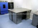 Professional Stainless Steel Lab Furniture , Metal Lab Casework Sidebench