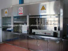 Durable Stainless Steel Fume Hood , Chemical Resistant Benchtop Fume Hood