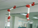 Ceiling Mounted Laboratory Fittings , 360° Swiveled Fume Exhaust Arm