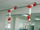 Flexible Laboratory Fittings , Bench Mounted Fume Extraction Arms With PP Tubes