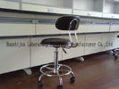 PU Surface Lab Chairs And Stools , Adjustable Height Science Lab Chairs