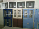 1.8m Height Small Steel Storage Cupboards 1.0mm Thickness Material With PVC Handles