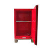 Single Door Flammable Liquid Storage Cabinet Blue / Red / Yellow For Chemical Lab