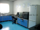 Chemical Laboratory Working Table Non - Slip Adjust Feet With Reagent Shelf