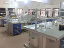 3m Length Steel Lab Furniture , Acid Resist Laboratory Benches And Cabinets