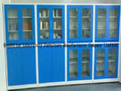 1.8m Height Small Steel Storage Cupboards 1.0mm Thickness Material With PVC Handles