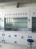 Laboratory PP Fume Hood with PVC Board Window 8 - 10mm Cabinet Door