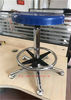 Steel Back Frame Lab Chairs And Stools , Customized Made Revolving Lab Bench Chairs