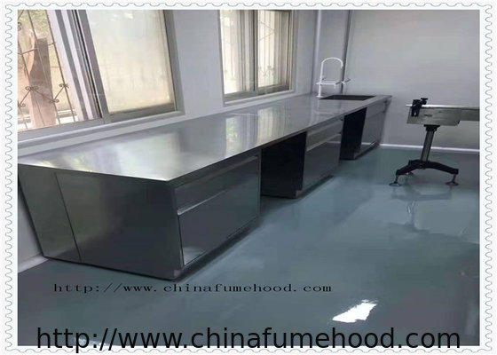 Customize  Size & Clolor Stainless Steel  Lab Furniture  / Metal Lab Table