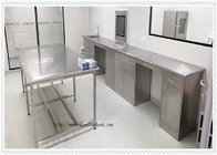 Coating 304 Stainless Steel  Lab Furniture  / SS Work Table High Performance