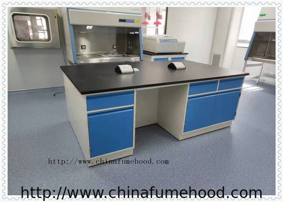 Medical Chemistry Lab Furniture  Epoxy Resin Table Top Customized Size