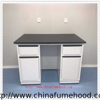 Flame Retardant Chemistry Lab Furniture FRP Test Table Floor Mounted Structure