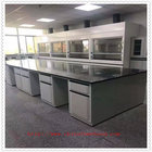 Flame Retardant Chemistry Lab Furniture FRP Test Table Floor Mounted Structure