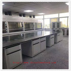 Fireproof Laboratory Workbench Furniture / Chemical Resistant Lab Tables