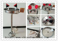 CE Approved Stainless Steel Floor Laboratory Fittings Emergency Eyewash Station