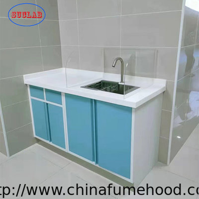 Factory Best Quality Griotte Good Corrosion Resistance Medical Worktop With Cabinets Manufacturers