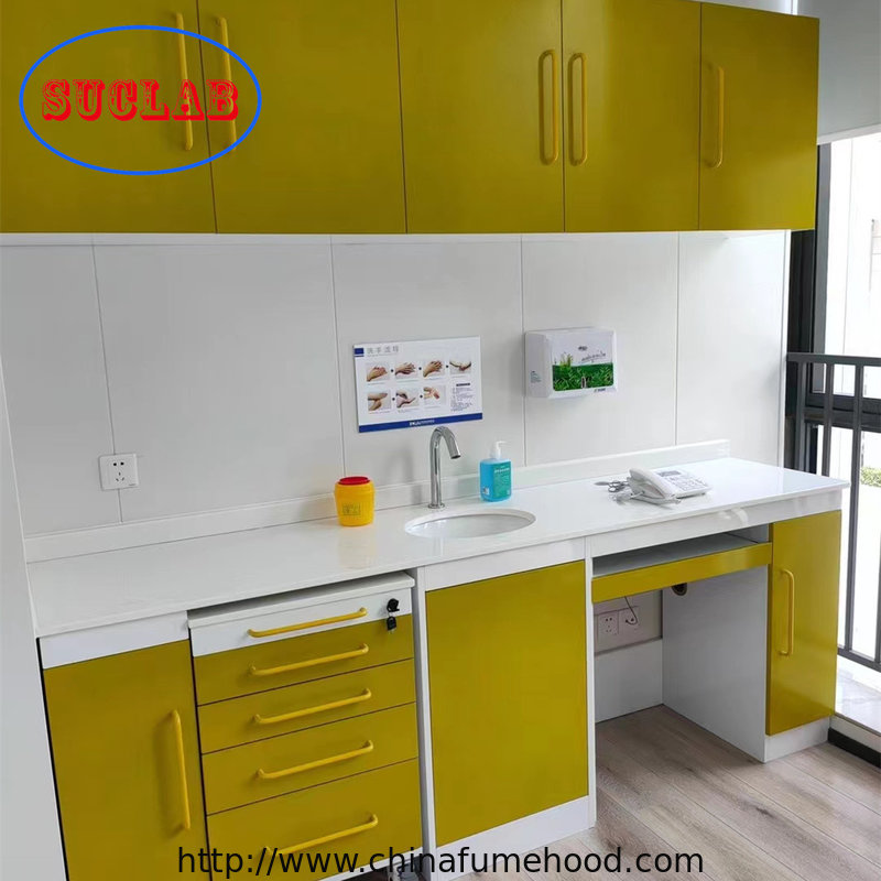 Factory Cheap Price Strong Chemical Resistance  Wood Table Dental Technician Hospital Furniture Malaysia