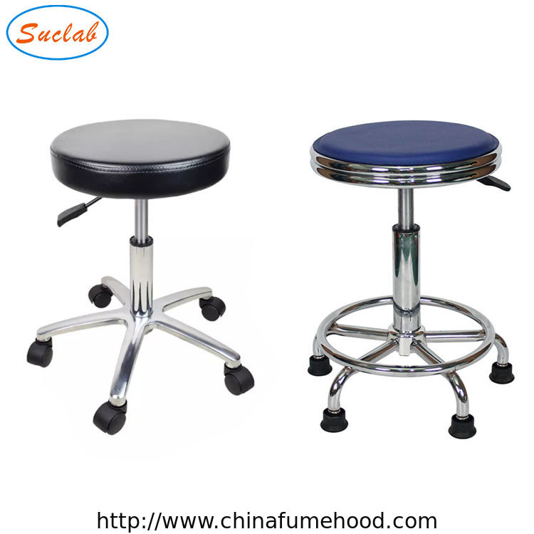 hot sale school science Anti-static soft PU leather chemical lab chair specification