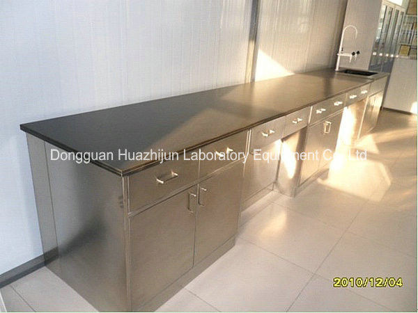 Industrial Stainless Steel Lab Furniture With Cabinet , Cosmetics Metal Lab Cabinets