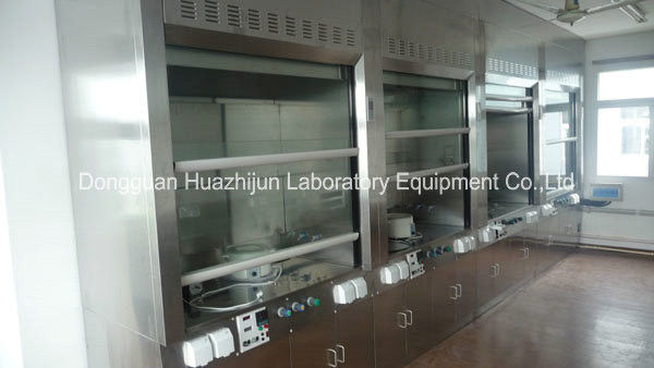 304 SS Biological Safety Cabinet Fume Hood Full View Smooth Operation Window