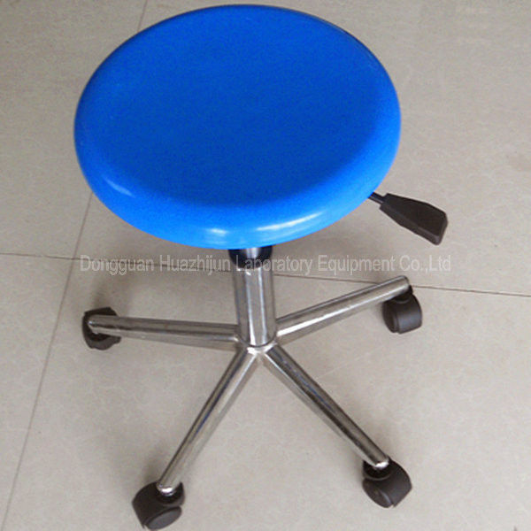 Height Adjustable Lab Chairs And Stools , Cleanroom Lab Chairs With Wheels