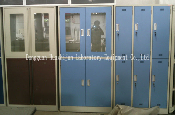 Lockable Steel Storage Cabinets With Doors / DTC Hinges Acid Resistance