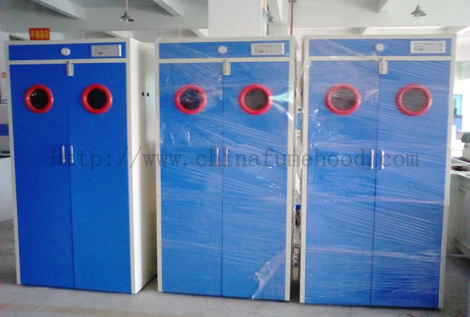Full Steel Laboratory Storage Cabinets , Blue Gas Cylinder Safety Cabinets