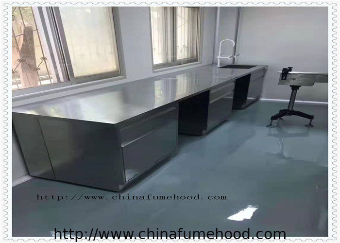 Customize  Size & Clolor Stainless Steel  Lab Furniture  / Metal Lab Table