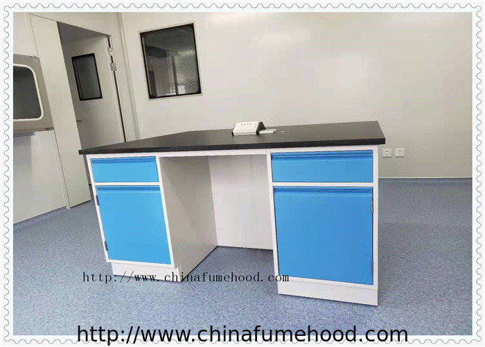 Medical Chemistry Lab Furniture  Epoxy Resin Table Top Customized Size